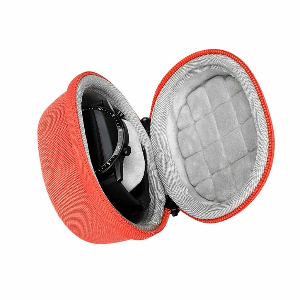 Дорожный футляр для часов для мужчин и женщин, переносной футляр для хранения ювелирных изделий на молнии