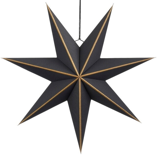 Подвесная звезда Джайпур 60 см черная, Edelman, 1177714
