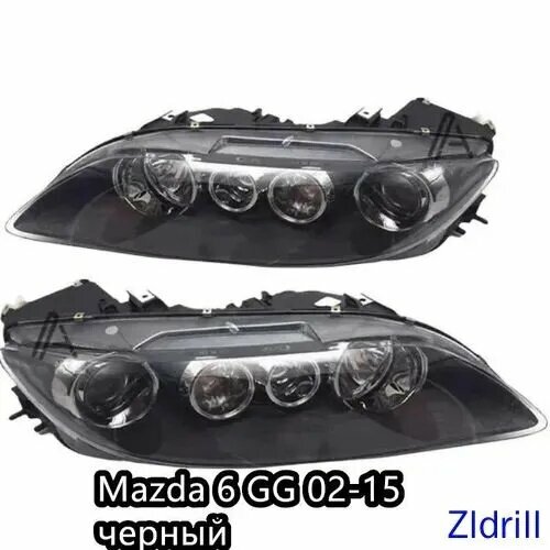 Фара автомобильная, Галогенная, 1 шт, арт. For MAZDA 6 03~15 H