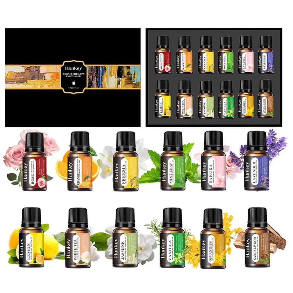 Набор эфирных масел для ароматерапии 3-12 шт. 12pcs