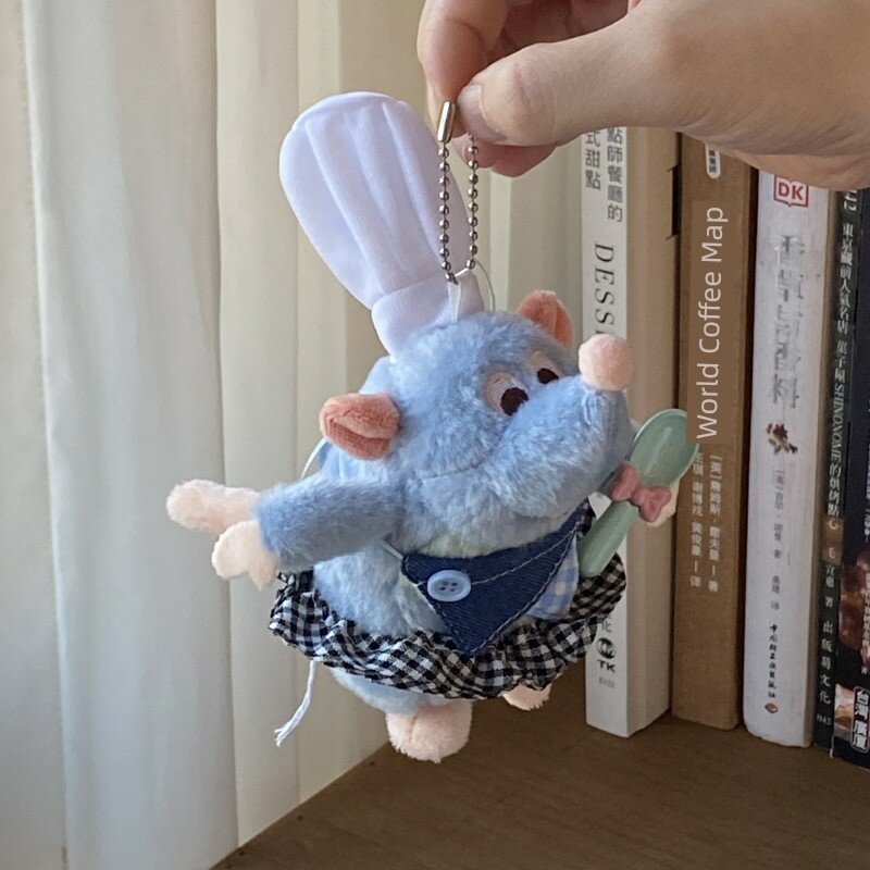 Милый плюшевый брелок-подвеска в виде мышки Рататуи, сделанный своими руками Король крыс