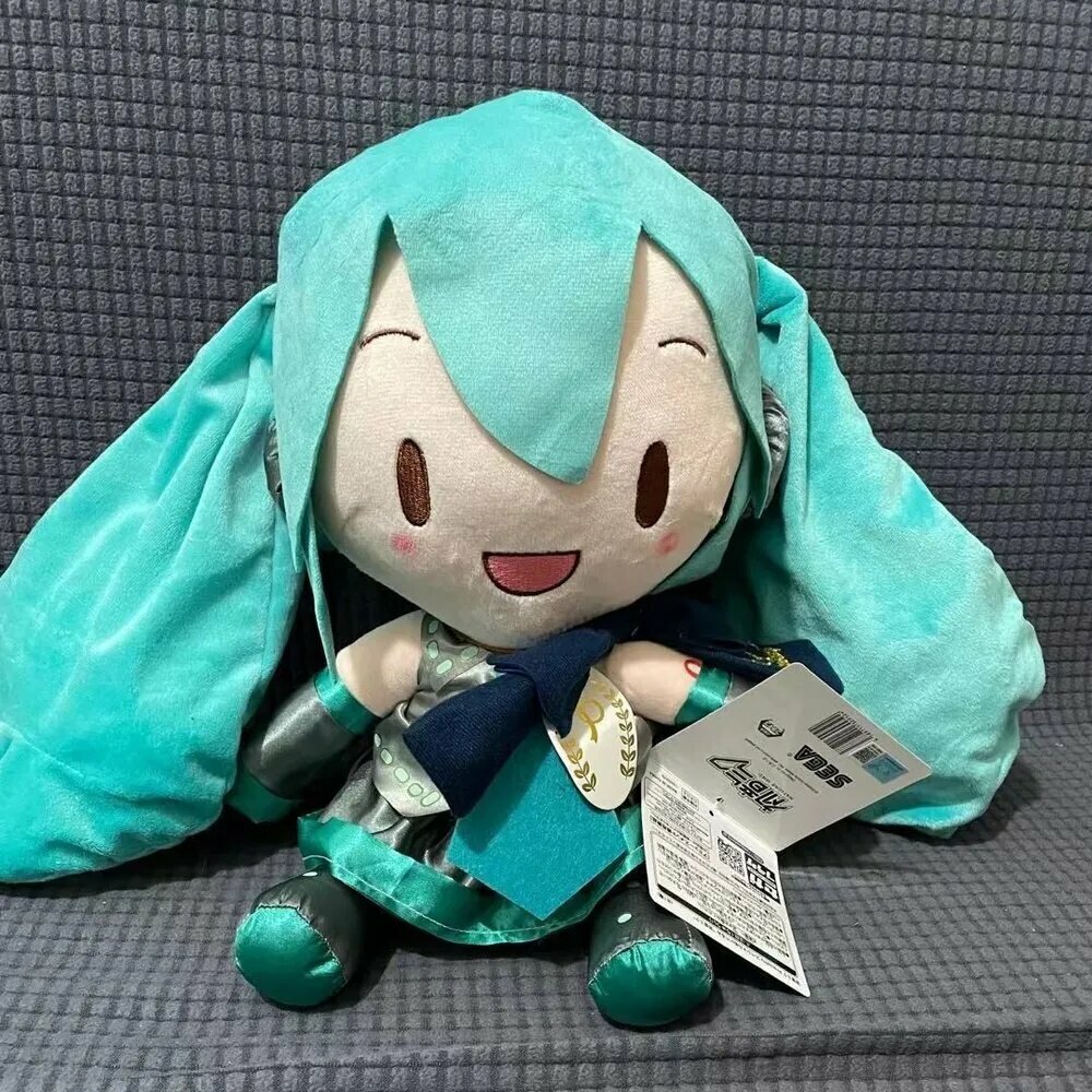 Мягкая игрушка аниме Hatsune Miku Хатсуне Мику, с меткой