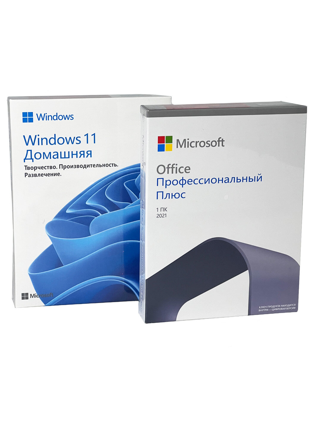 Windows 11 Home BOX [HAV-00160] + Microsoft Office 2021 Pro Plus, комплект с USB и ключами активации