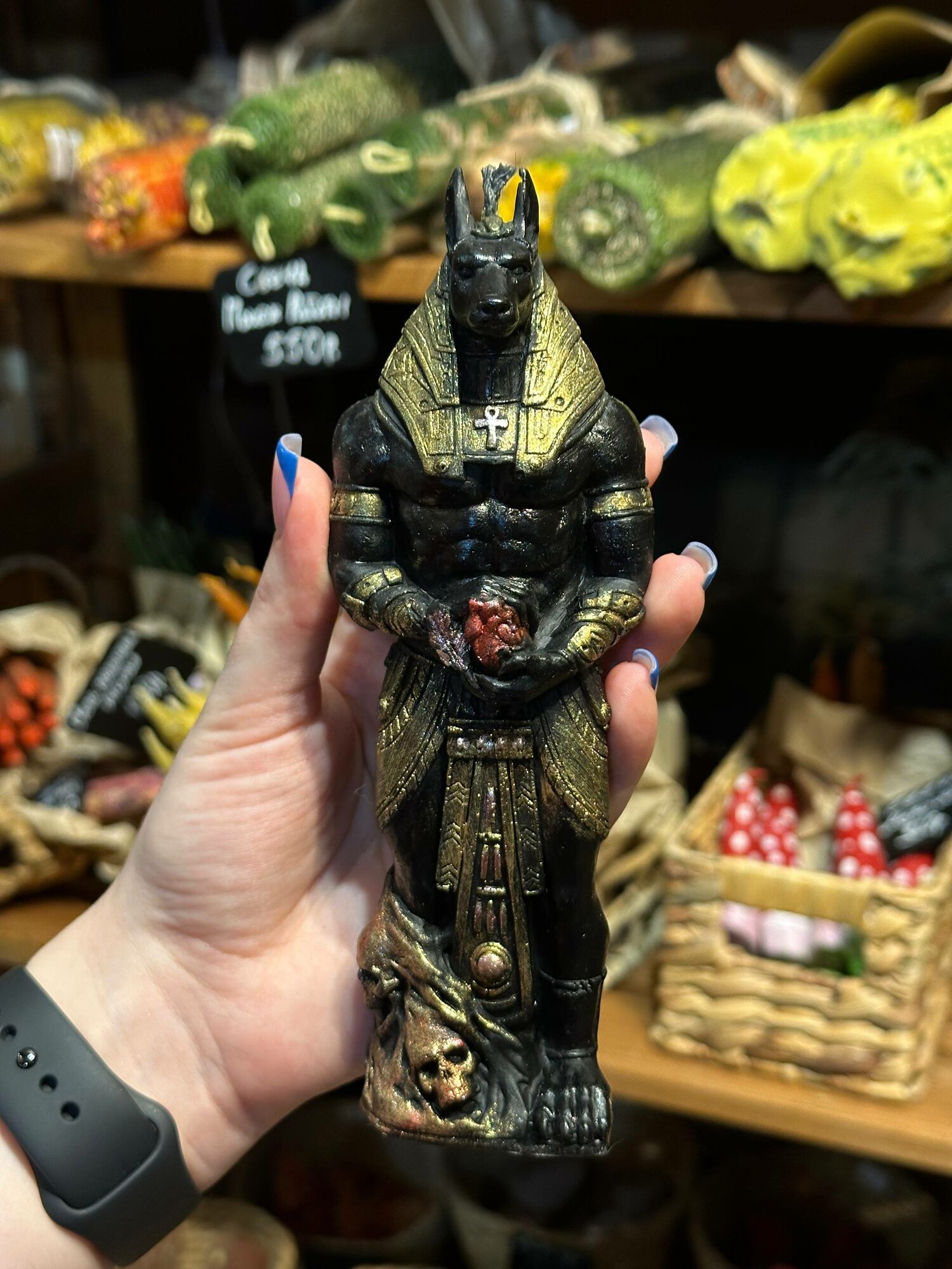 Свеча "Бог Анубис"