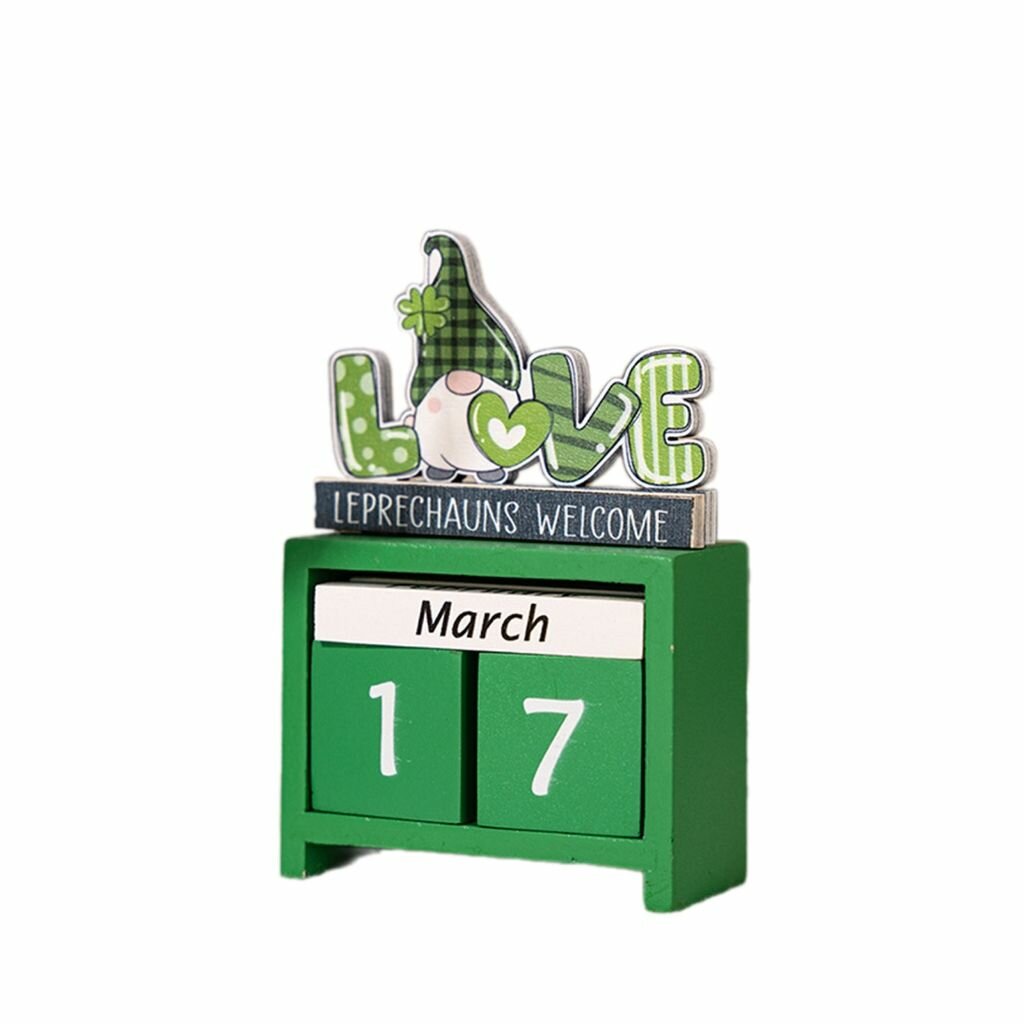 Календарь обратного отсчета на День Святого Патрика с 31 Адвентом для домашних столов