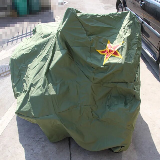 ZSDTRP Урал CJ-K750 Ретро сторона автомобиля мотоцикла водонепроницаемый дождевик Чехол Мотоцикл запасное колесо крышка для BMW R50 R1 R12 R 71 армейский зеленый
