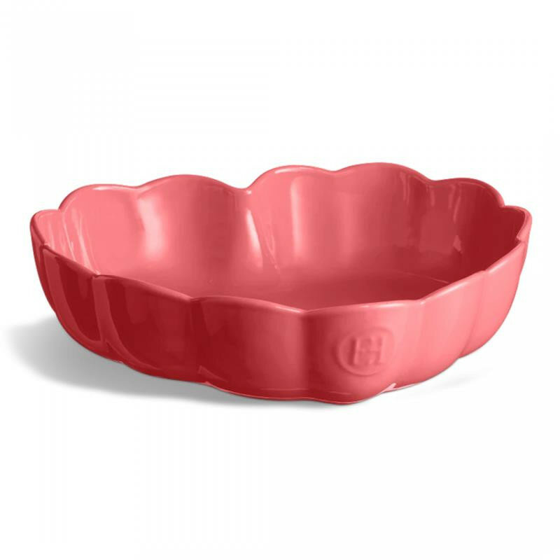 Emile Henry Форма для выпечки Madlen "Сердце" 26.5 см, розовый, керамика, 2 л (476153)