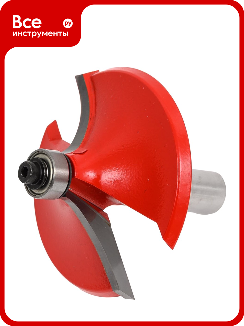 Фреза мультипрофильная для перил (63.5х19 мм; хвостовик 12 мм) FREUD PRO 99-02712, с нижним подшипником