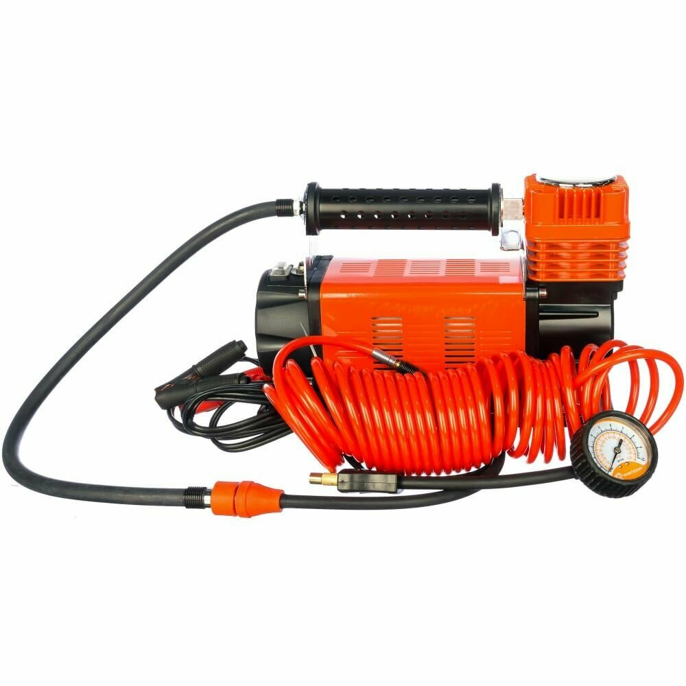 Автомобильный компрессор Агрессор металлический, сумка AGR-160