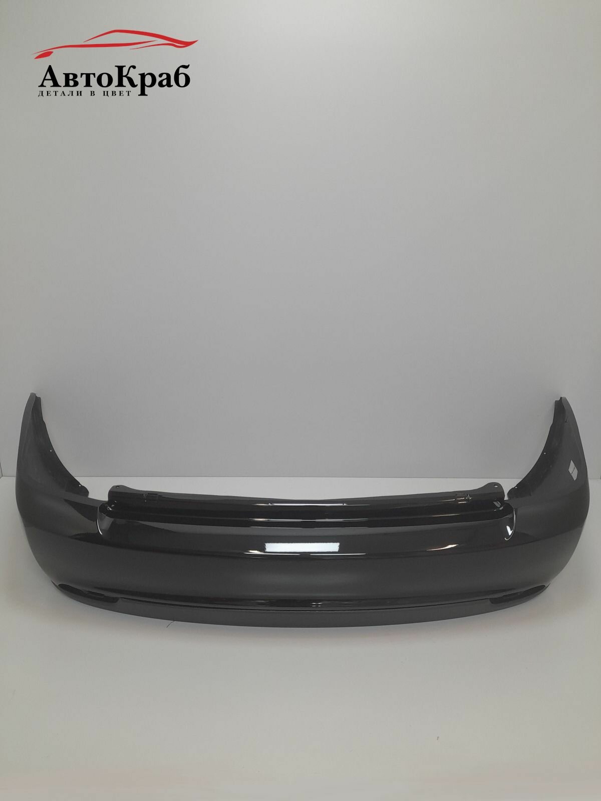 Бампер задний в цвет для Лада Приора 2 2013-2018 г. седан 21704, 665 - космос черно синий