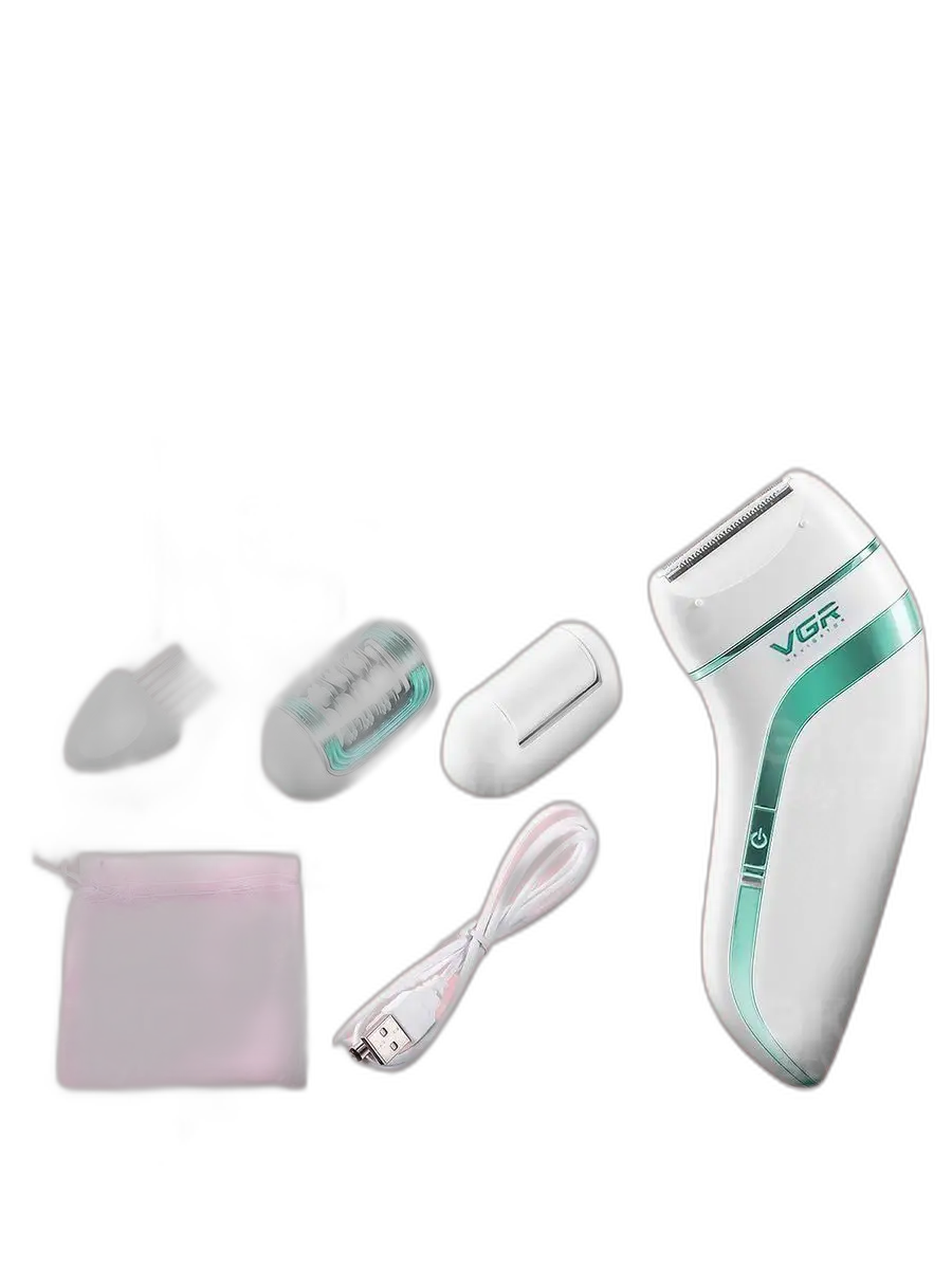 Эпилятор женский электрический для лица, ног, тела, бикини