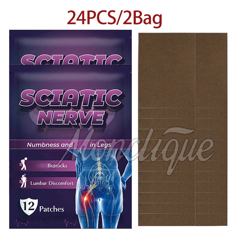Пластыри для мышц и суставов при грыже тазобедренного сустава 24PCS