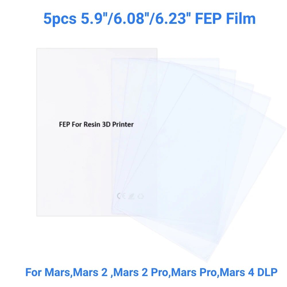 VOLFAN Пленка FEP 6,08 дюйма для ELEGOO Mars