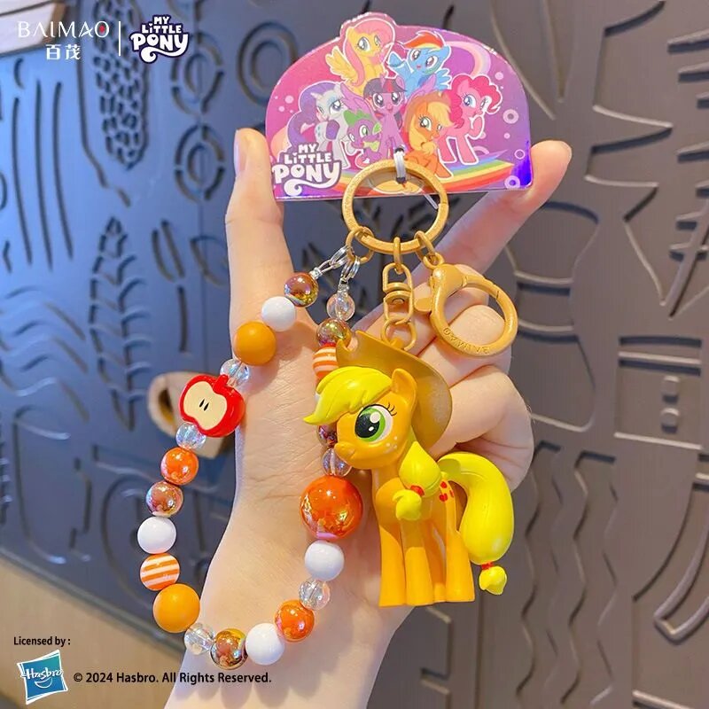 Подлинная подвеска из My Little Pony/Pony Baoli Classic 4 поколения-мягкий Брелок для рюкзака Ключница с подвеской