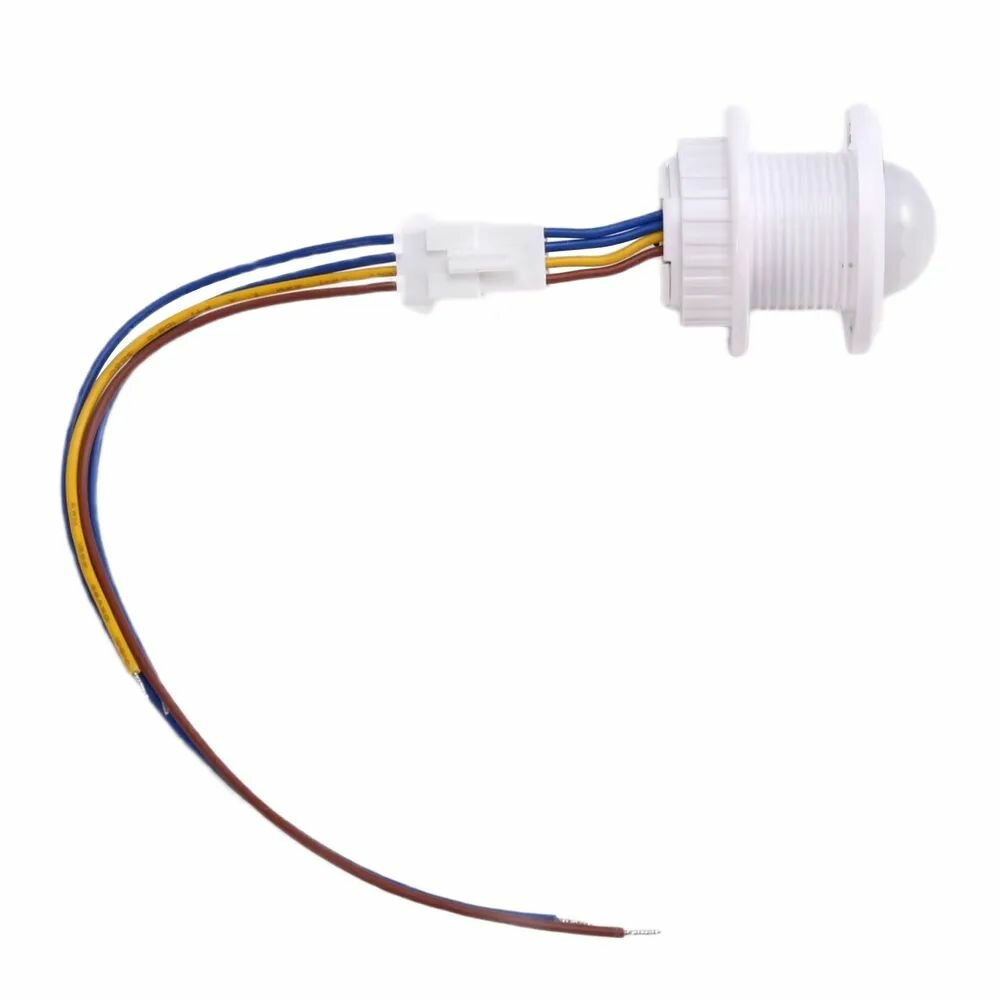 Мини-датчик движения, переключатель света, 110-220 В, ИК-датчик, умное обнаружение, задержка по времени, регулируемый инфракрасный индукционный детектор