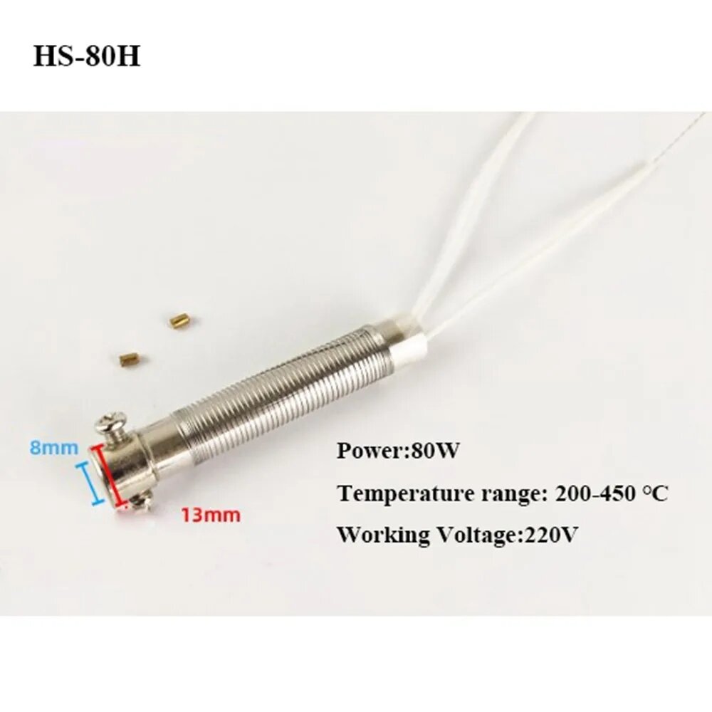 Паяльник керамический HS-80H 80W 200-450°C 220V