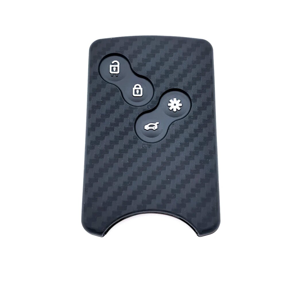 Новый силиконовый чехол для автомобильного ключа, защитный чехол для Renault Kadjar Captur Clio Megane 2 3 4 RS Koleos Logan Scenic Duster Card
