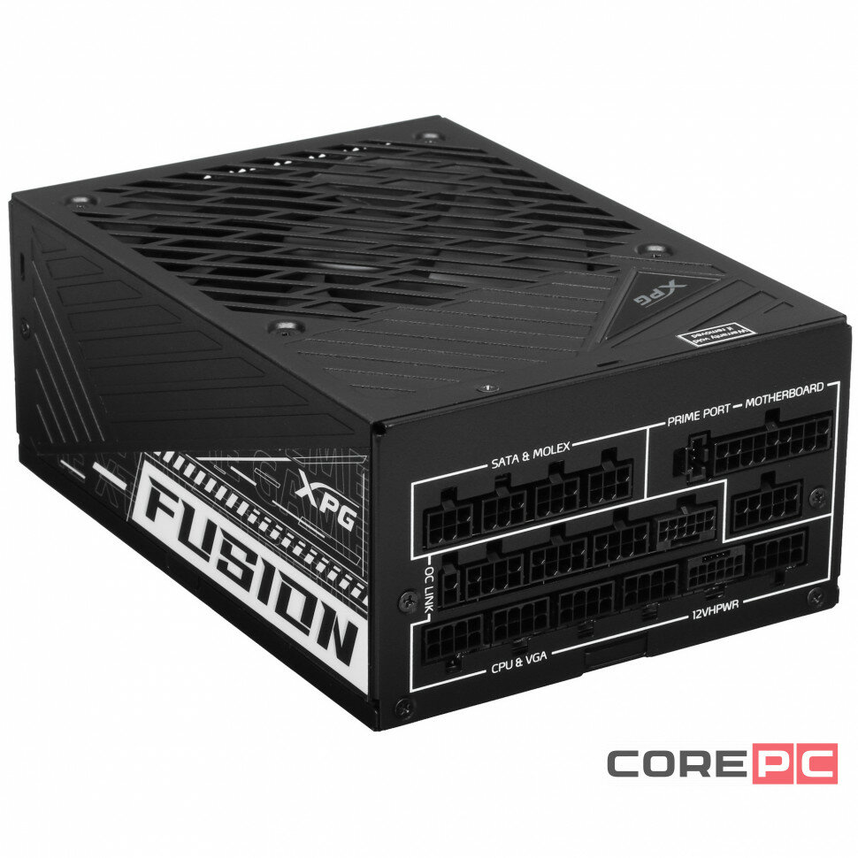 Блок питания ADATA XPG 1600W FUSION 1600 TITANIUM FUSION1600T-BKCEU (PCIe 5.0 Connector Cable Details)