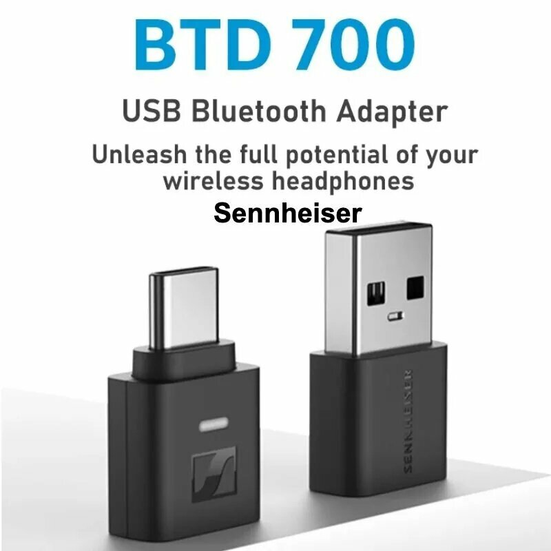 Sennheiser BTD700 Адаптер Bluetooth для ПК usb-модули для настольных компьютеров 5.2 Подключают беспроводную связь