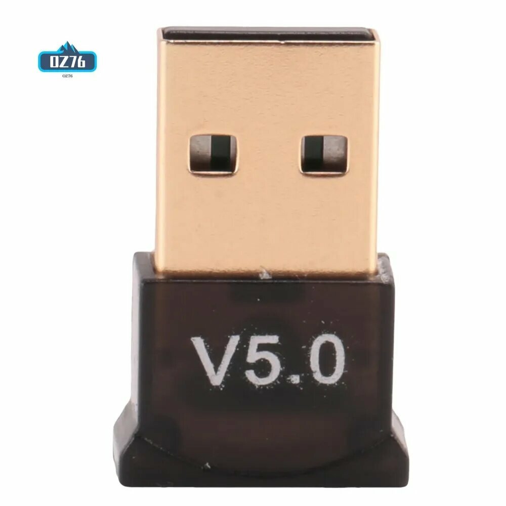 (S O K H) Адаптер USB Bluetooth 5.0 совместим с ПК Win10/8.1/8/7/Bluetooth Dongle Receiver/передатчик поддержки подключения гарнитуры