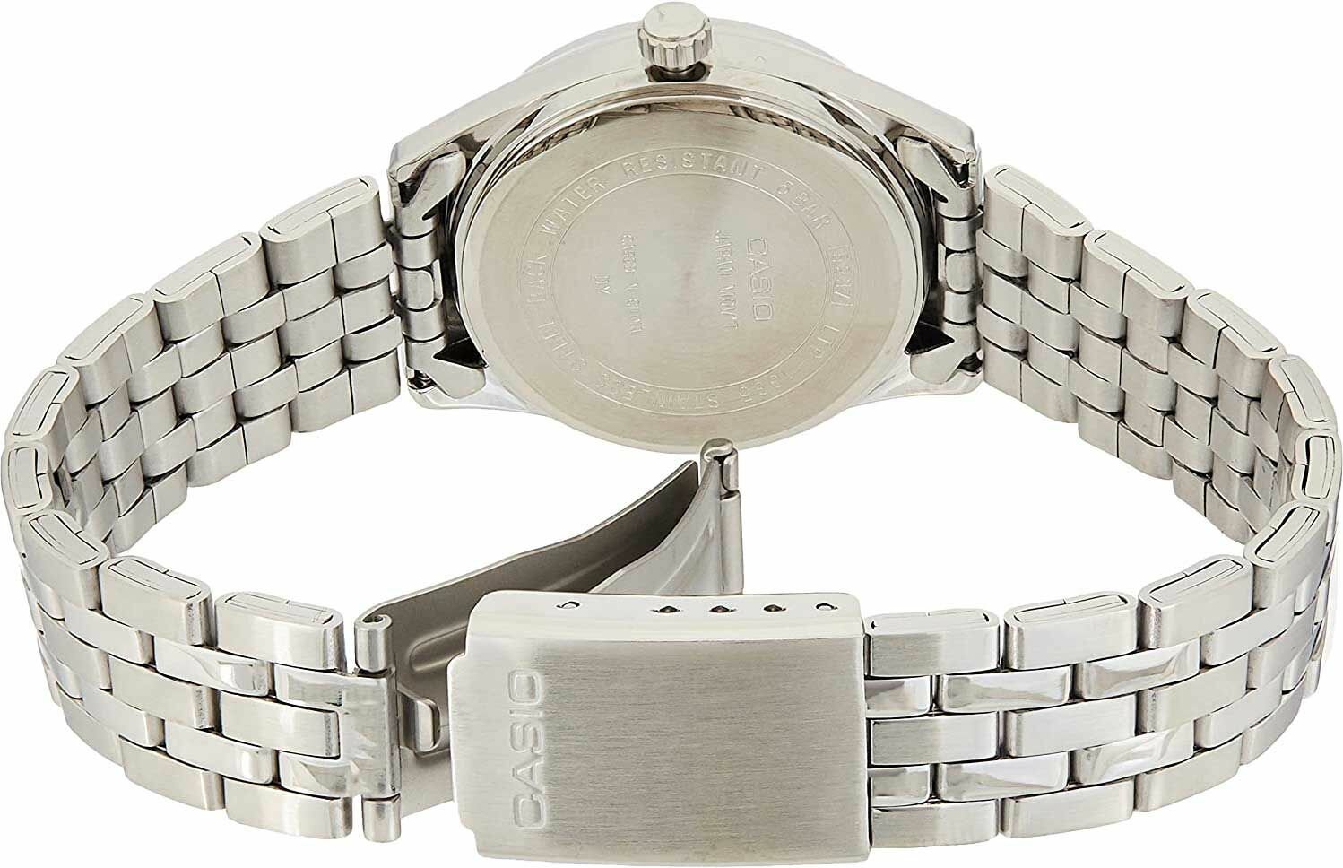 Наручные часы CASIO, белый, серебряный — фото 1