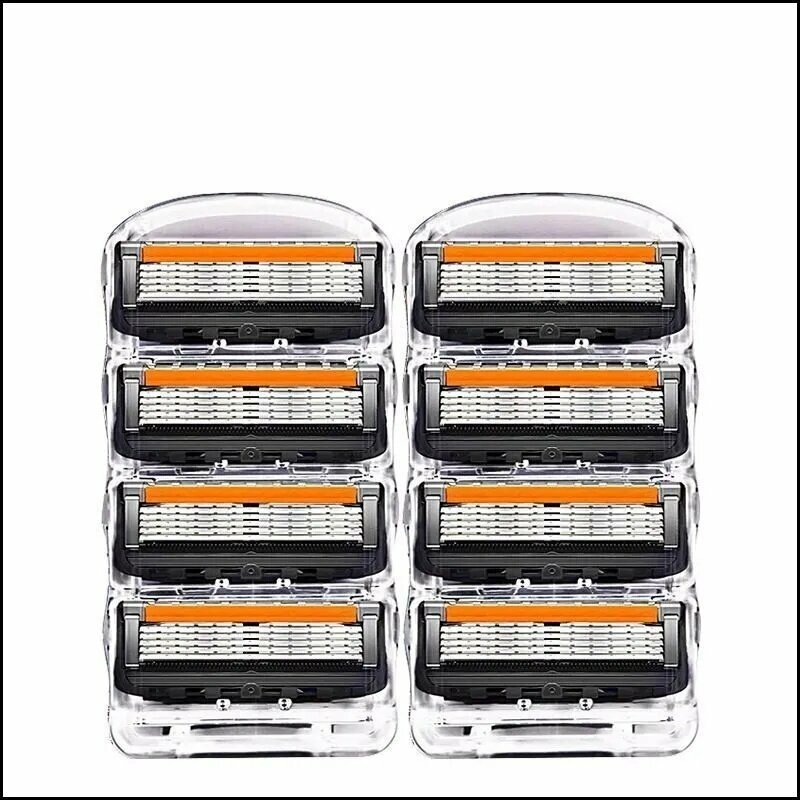 Эксклюзивные лезвия Amway 8 штук для чувствительной кожи, гарантирующие идеальное бритье без раздражения с премиальным комфортом