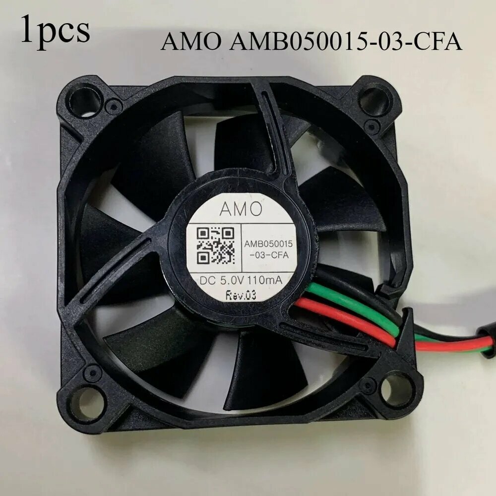 Для нового оригинального AMO AMB050015-03-CFA 5V 5015 Автомобильные светодиодные фары аксессуары вентилятор охлаждения