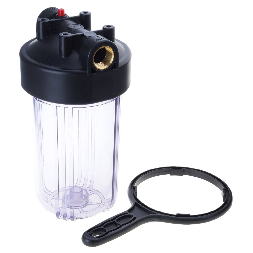 10-дюймовый прозрачный большой жировой фильтр