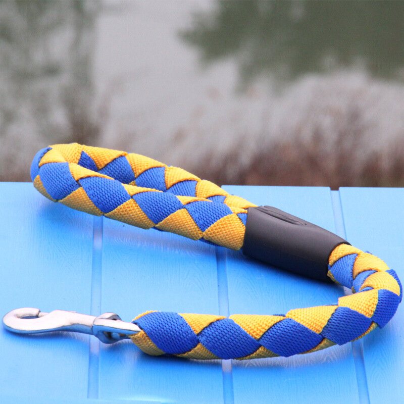 Цепь для домашних животных Цепь для собак Цепь для собак Желто-синий цвет