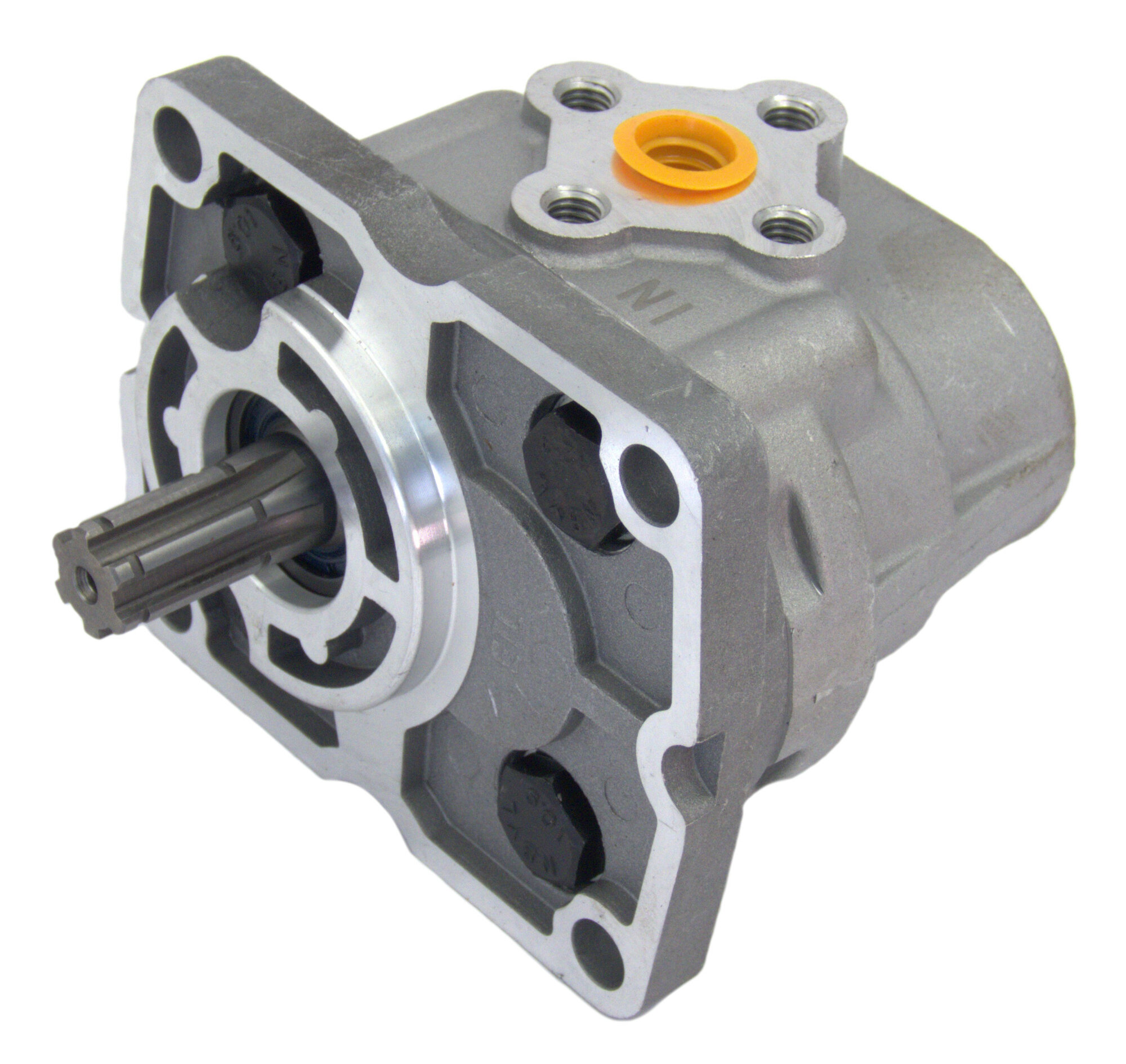 Насос шестеренный НШ-10, правого вращения, 6-ти шлицевой, master part