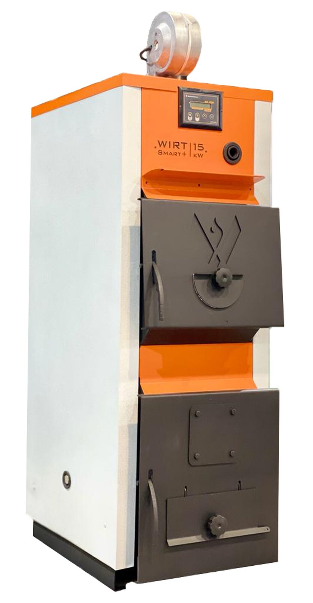 Котел Wirt Smart+ 25 кВт, твердотопливный, полуавтоматический