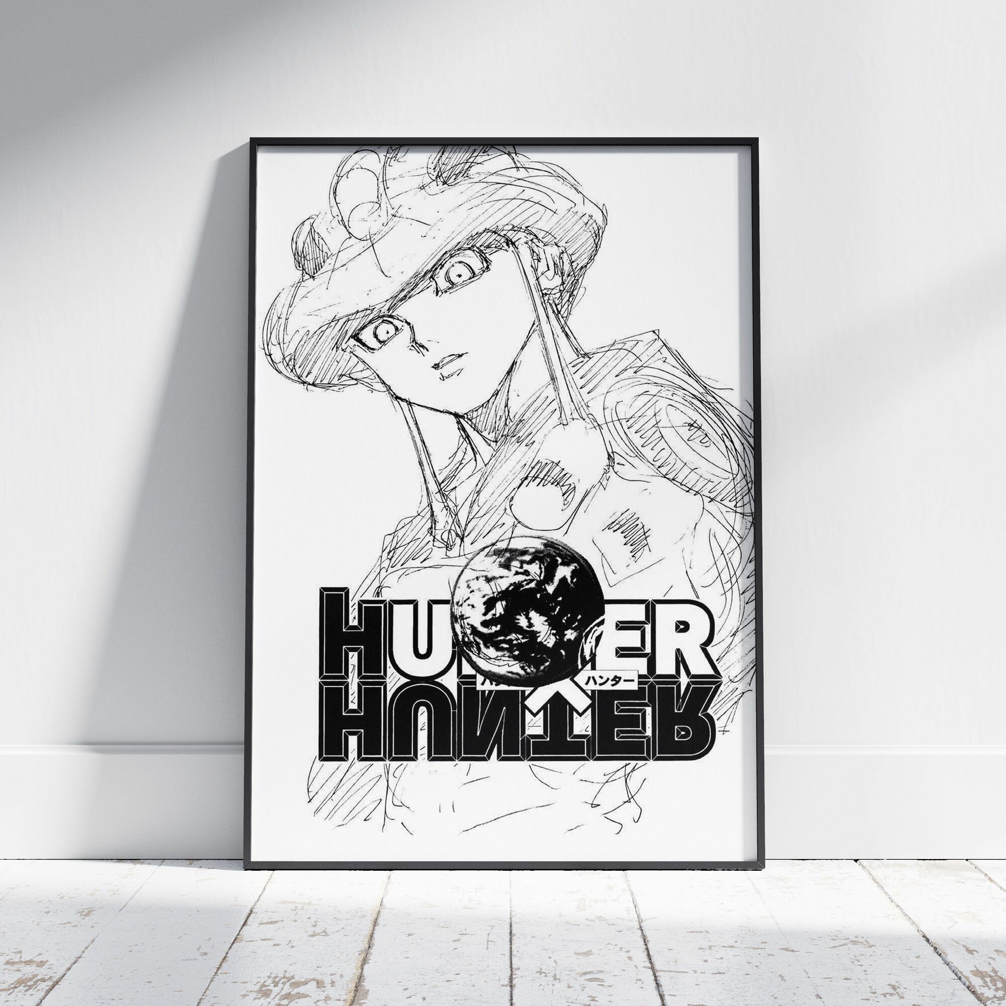 Плакат на стену для интерьера Hunter x Hunter (Меруэм 1) - Постер по аниме формата A3 (30х42 см)