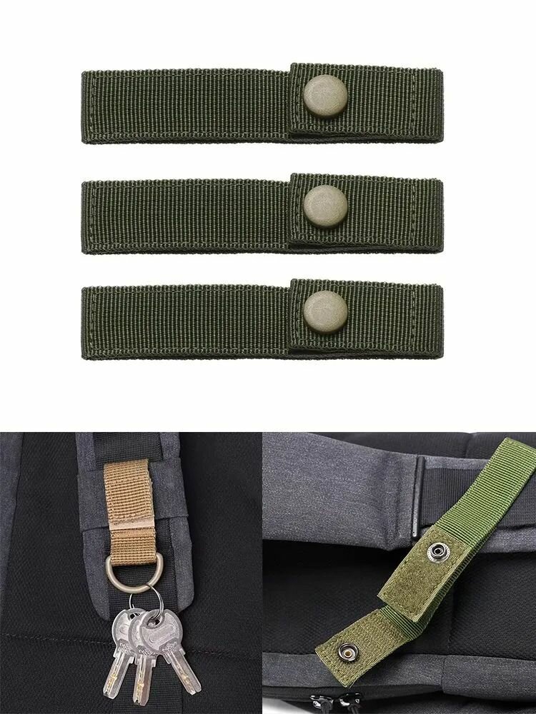 Нейлоновая стропа Molle, крючок, зажим для ремня, карабин походов, альпинизма3 предмета