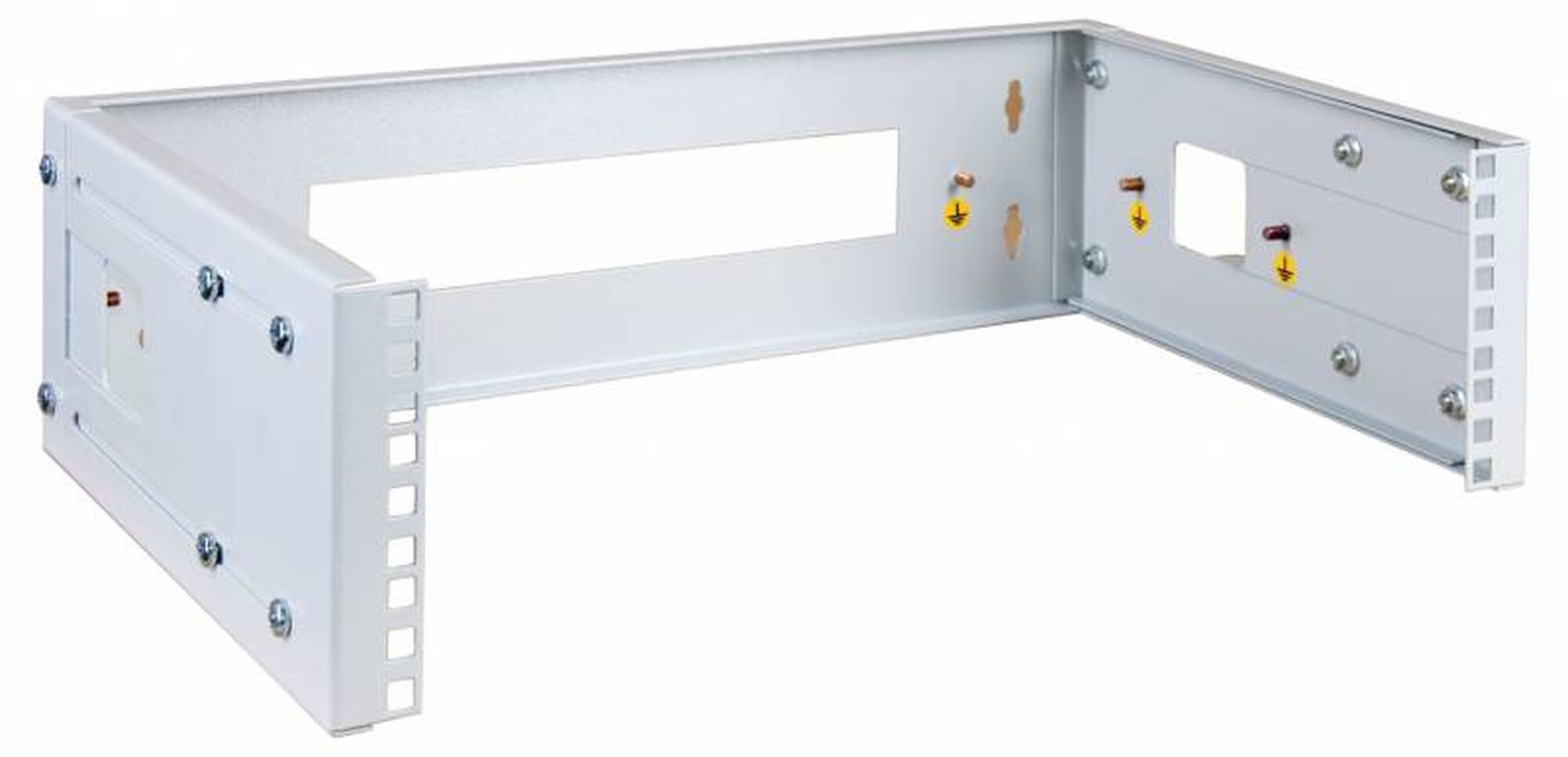 Кронштейн телекоммуникационный ЦМО КНО-М-3U настен. 3U 19" 450мм нагр:15кг серый (упак:1шт)