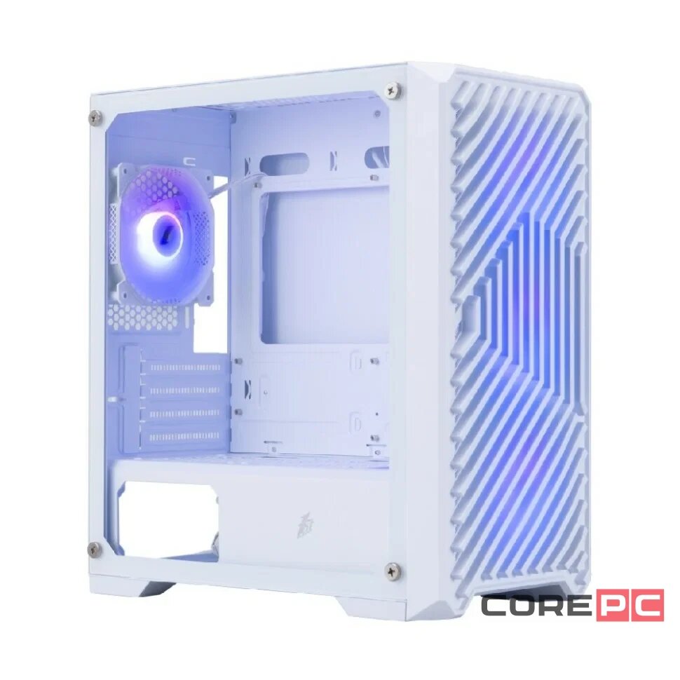 Компьютерный корпус 1STPLAYER TRILOBITE T5 ARGB White (T5-WH-4F7-W)