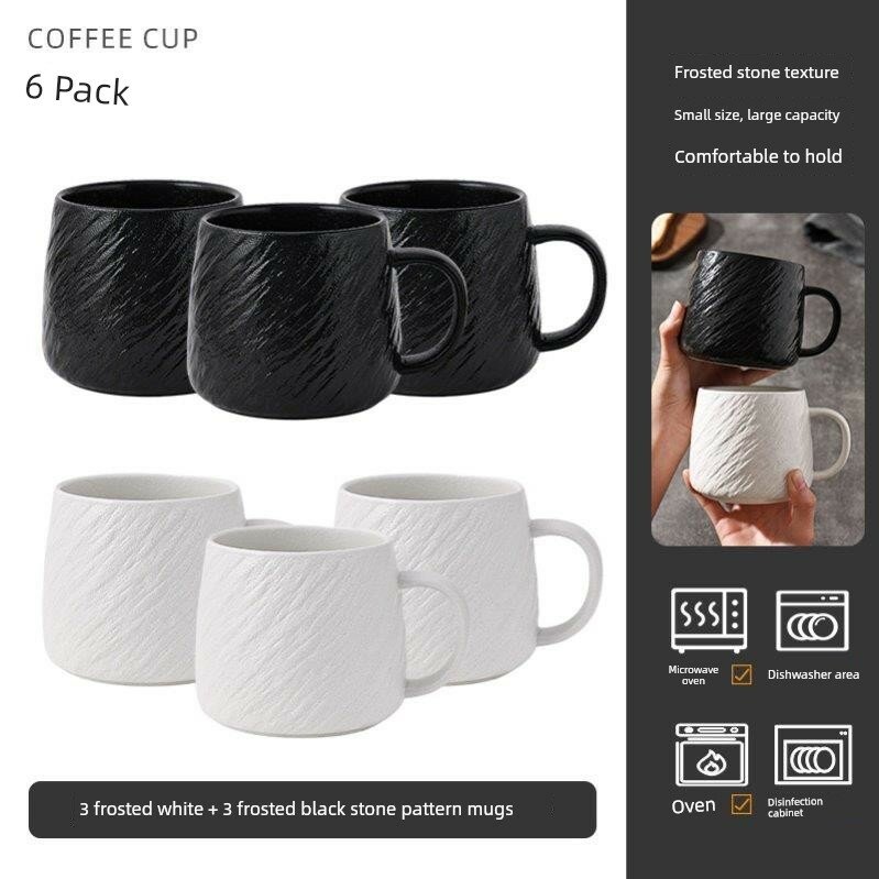 Немецкая керамическая кружка с высокой точностью изготовления, большая емкость для питья, для домашнего использования,