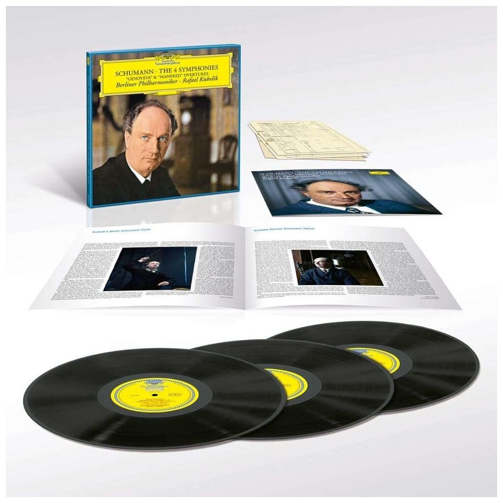 Виниловая пластинка Robert Schumann (1810-1856) - Symphonien Nr.1-4 (180g) (3 LP)
