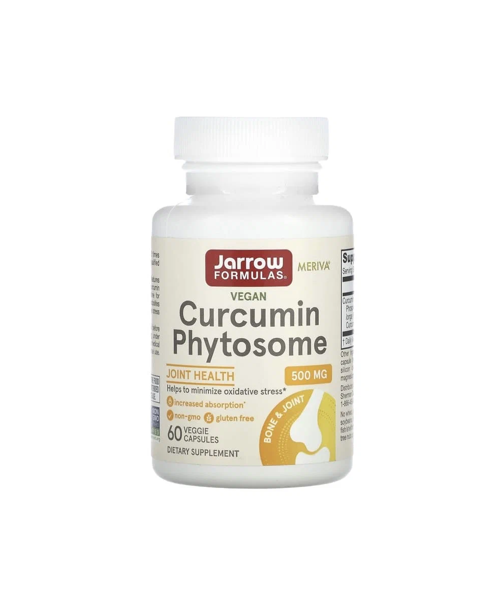 Jarrow Formulas Curcumin Phytosome, Фитосома куркумина 500 мг 60 капсул