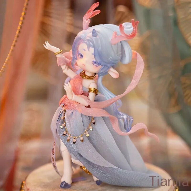 Кукла BJD 1/6 шарнирная Penny Box Antu China Dunhuang Nine Colored Deer Series аниме с одеждой и аксессуарам/Moon Spring