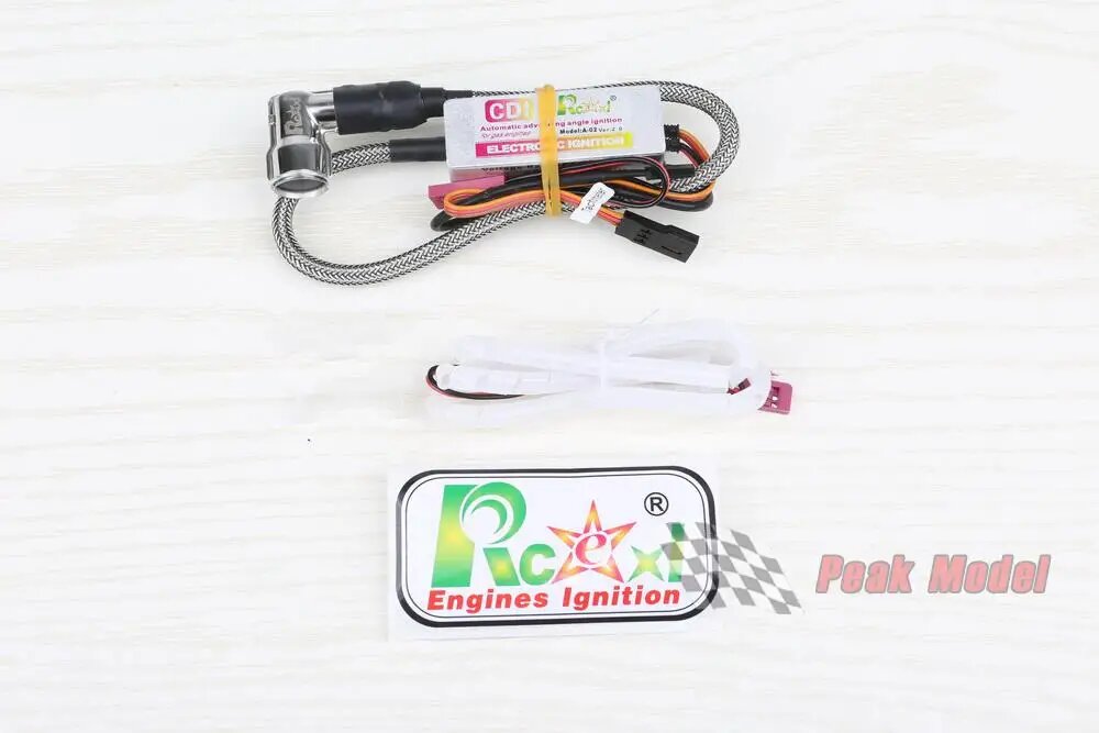 Автоматический угловой воспламенитель RCEXL MINI из алюминия Single CM6 90degree