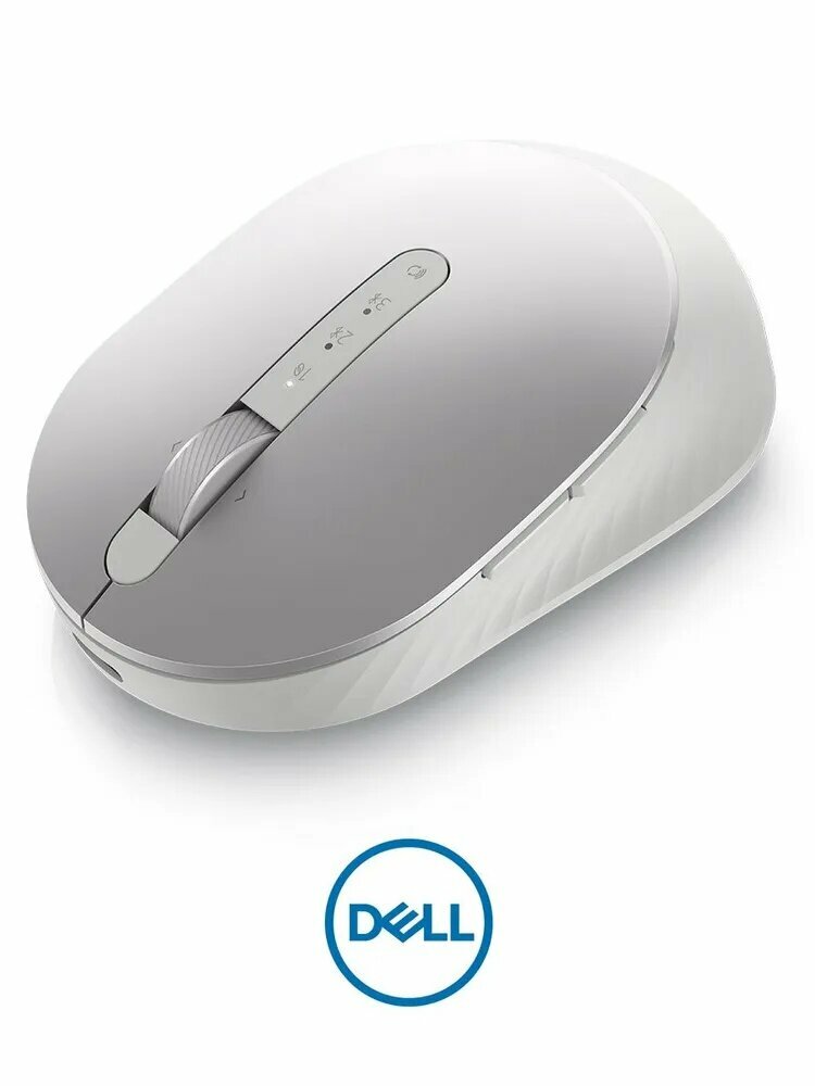 Dell Мышь беспроводная, серебристый