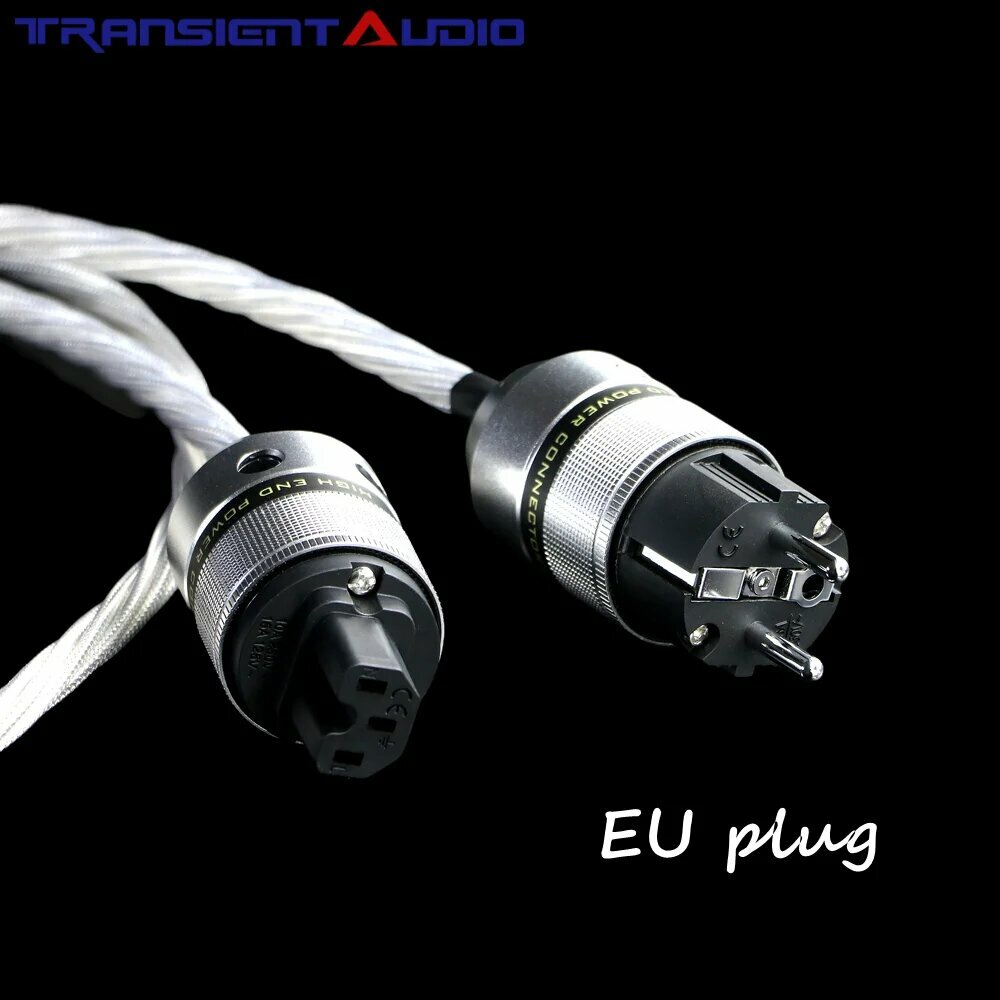 Кабель питания TRANSIENT AUDIO, EU plug, 0.5 м