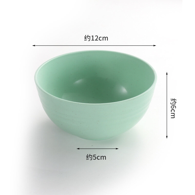 Креативная миска из пшеничной соломы Бытовая миска для риса Чаша для супа Японская миска для завтрака Посуда