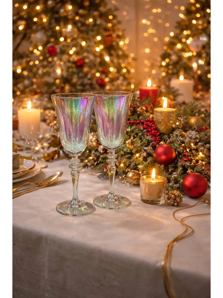 Набор бокалы для шампанского 2 шт