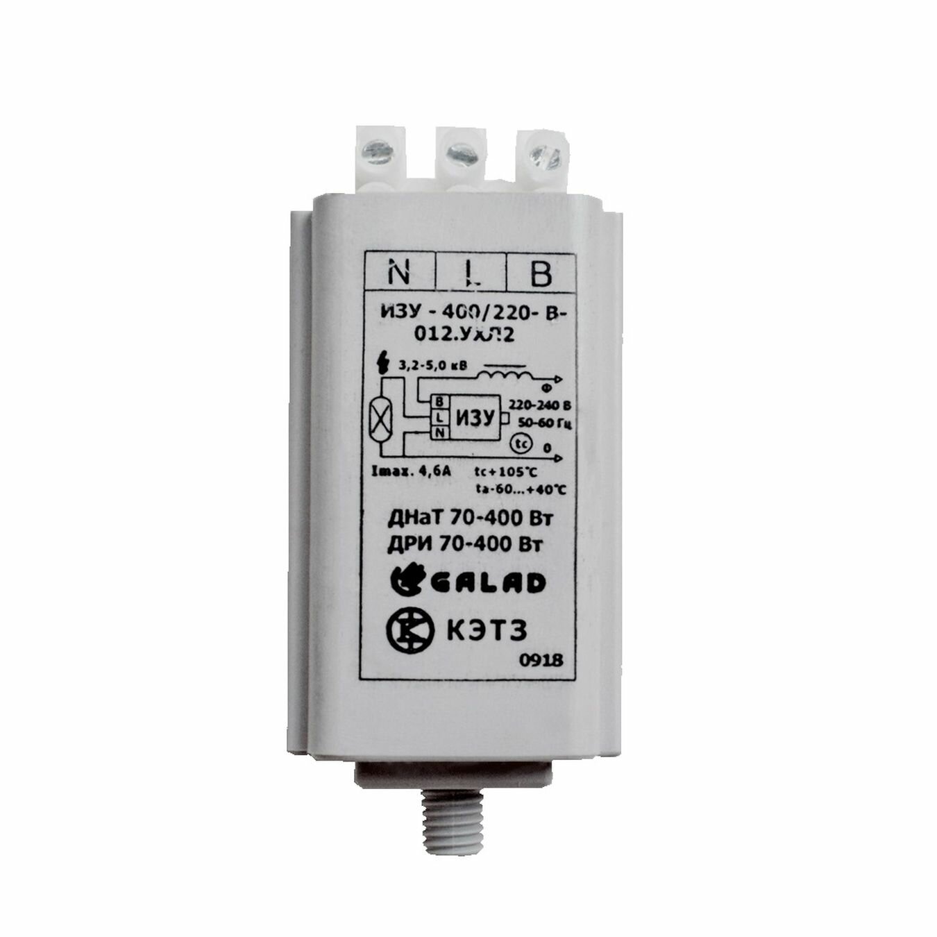 Устройство зажигающее импульс. ИЗУ-400/220-В-012 УХЛ2 GALAD 10160 ( 1шт. )