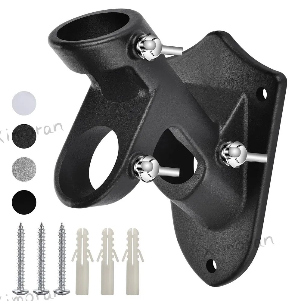 Кронштейн Флагшток уличный для флага настенный держатель 2 штока