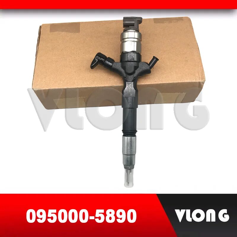 Новый Инжектор Дизельного Топлива Для Toyota Land Cruiser Prado 3.0D 1KD 2KD 1KD-FTV Двигатель Common Rail Инжектор 23670-39135 095000-5890
