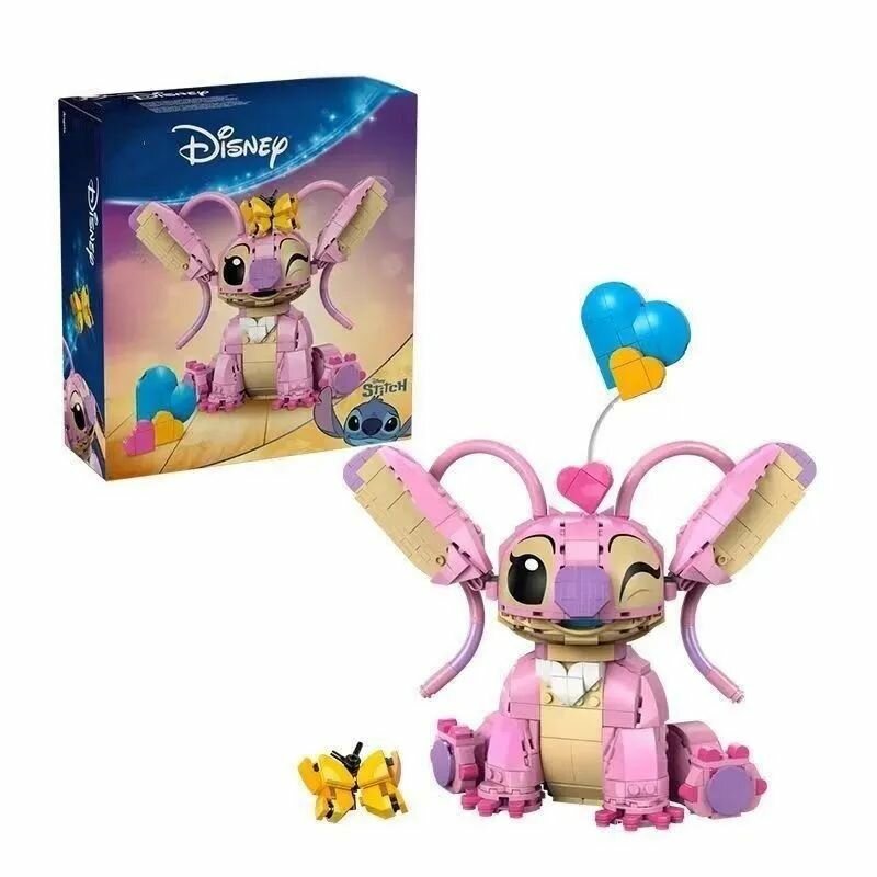 Конструктор Дисней Лило и Стич Ангел / Disney Lilo & Stitch Angel / 784 детали