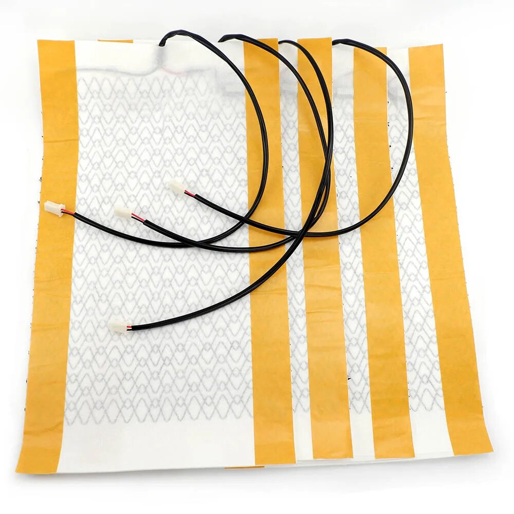 2 шт, 12 В, обогреватель автомобильного сиденья, универсальные грелки из углеродного волокна, зимние теплые нагревательные элементы, чехол для подушки, автомобильные аксессуары 4pcs