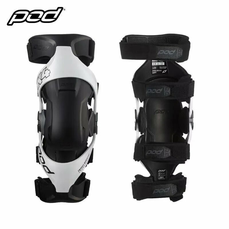 Мотокросс POD K4 2.0 Защита колен, размер: XL/XXL, цвет: белый